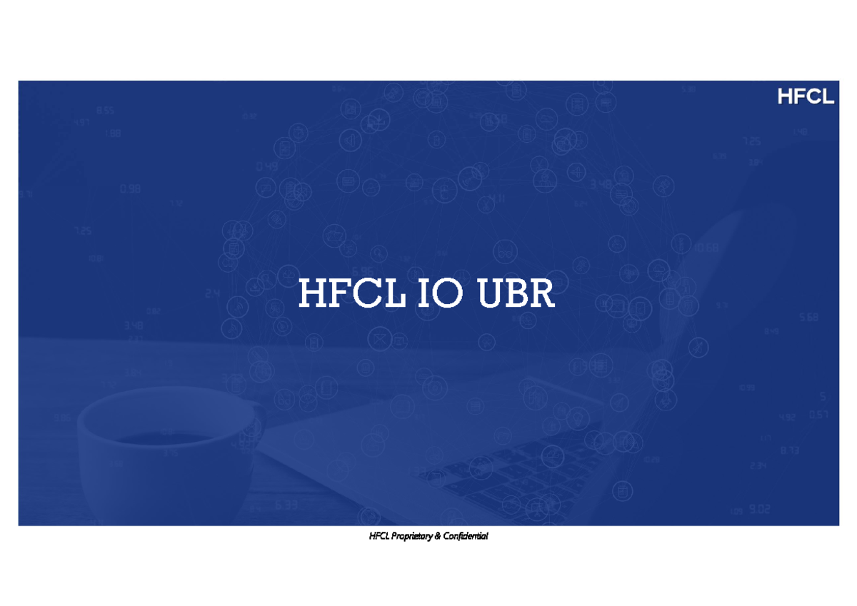 HFCL IO UBAX External Antenna 1Gbps - HFCL Proprietary & Confidential ...