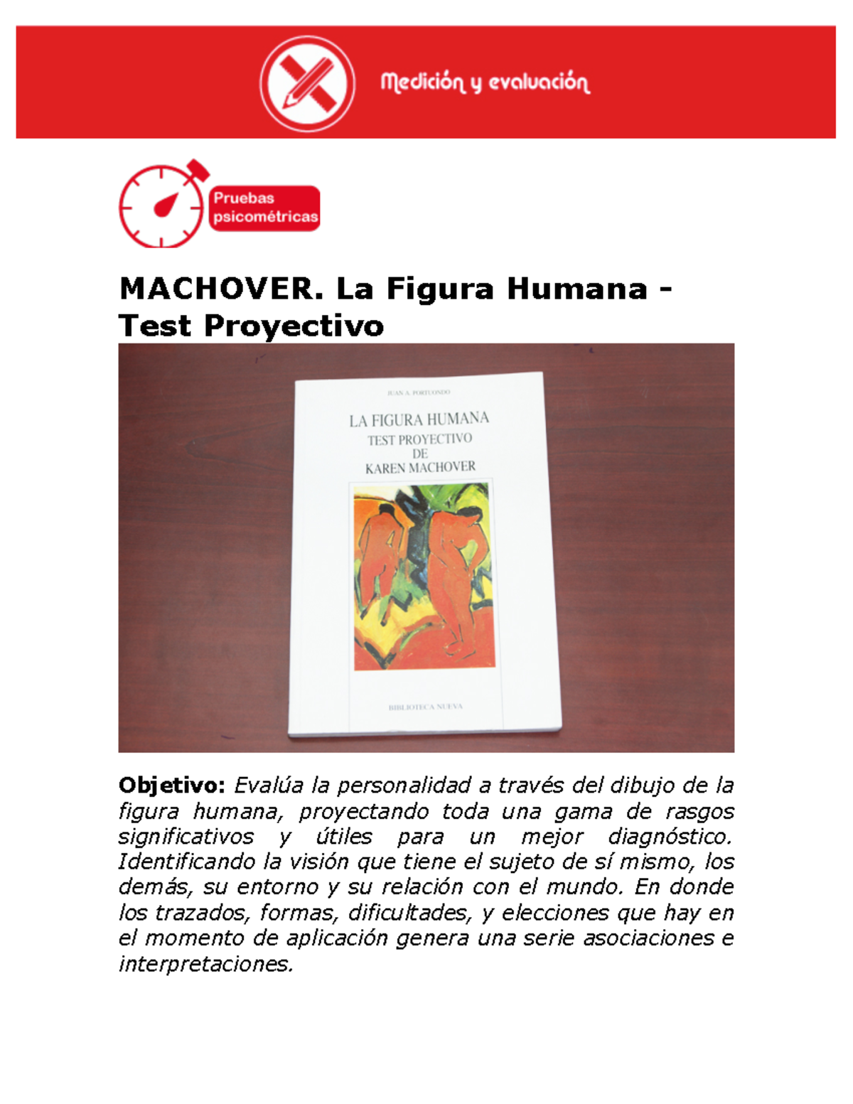 17 machover - Aprendizaje - MACHOVER. La Figura Humana - Test ...