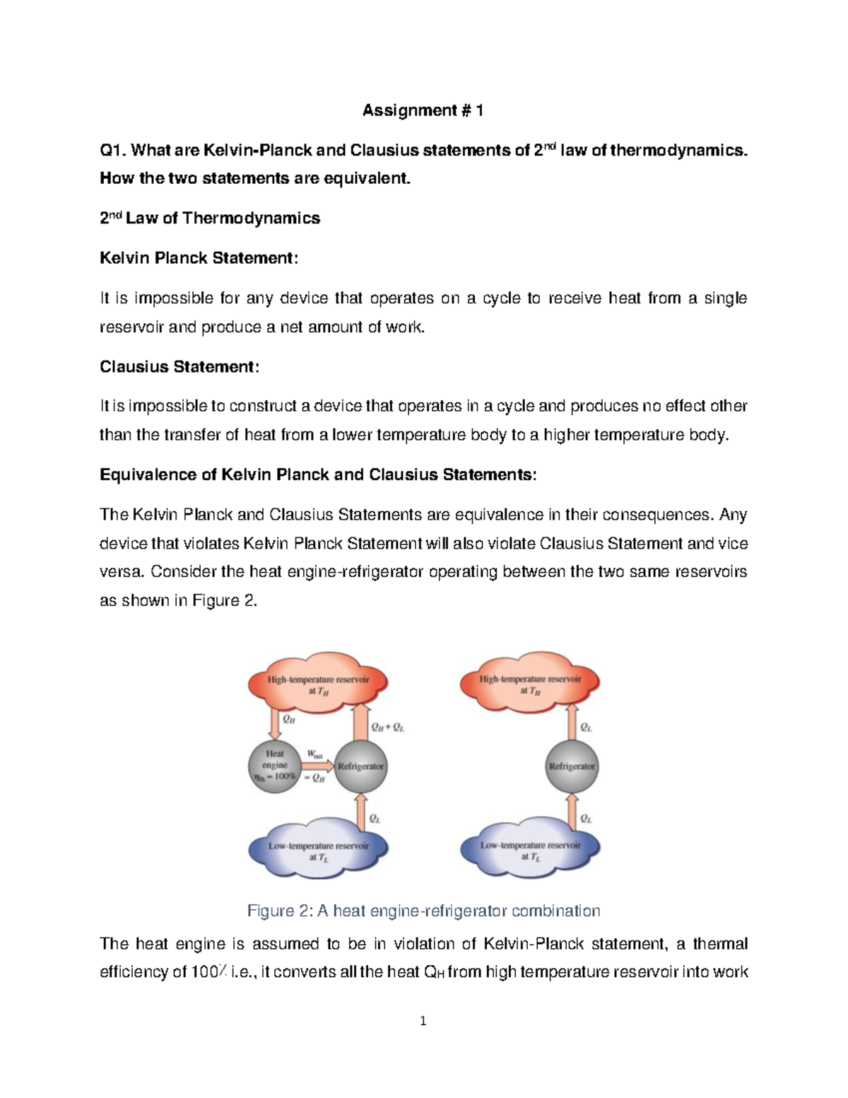 Thermodynamic Assignment Warning Tt Undefined Function 32 1 Assignment 1 Q1 What Are