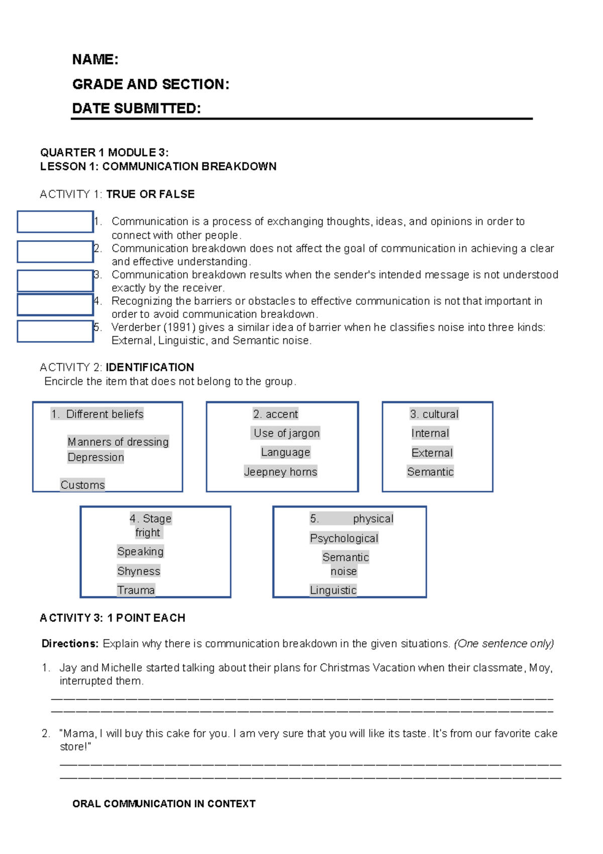 Module%203%20 Lesson%201%20NEW - NAME: GRADE AND SECTION: DATE ...