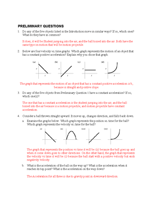 Preliminary questions 5 - PRELIMINARY QUESTIONS Inspect your Picket ...