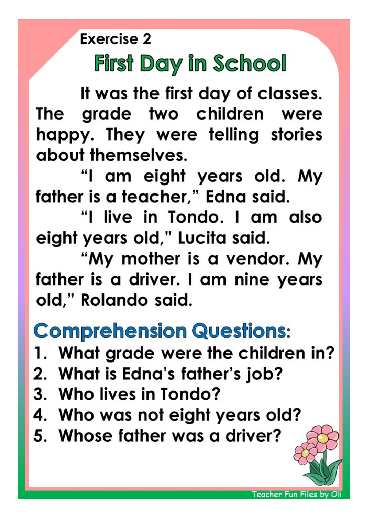 Tagalog and english stories - Random - Studocu