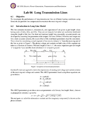 Lab5 Transmission Lines - Lab 05 Short and Medium Transmission Lines ...