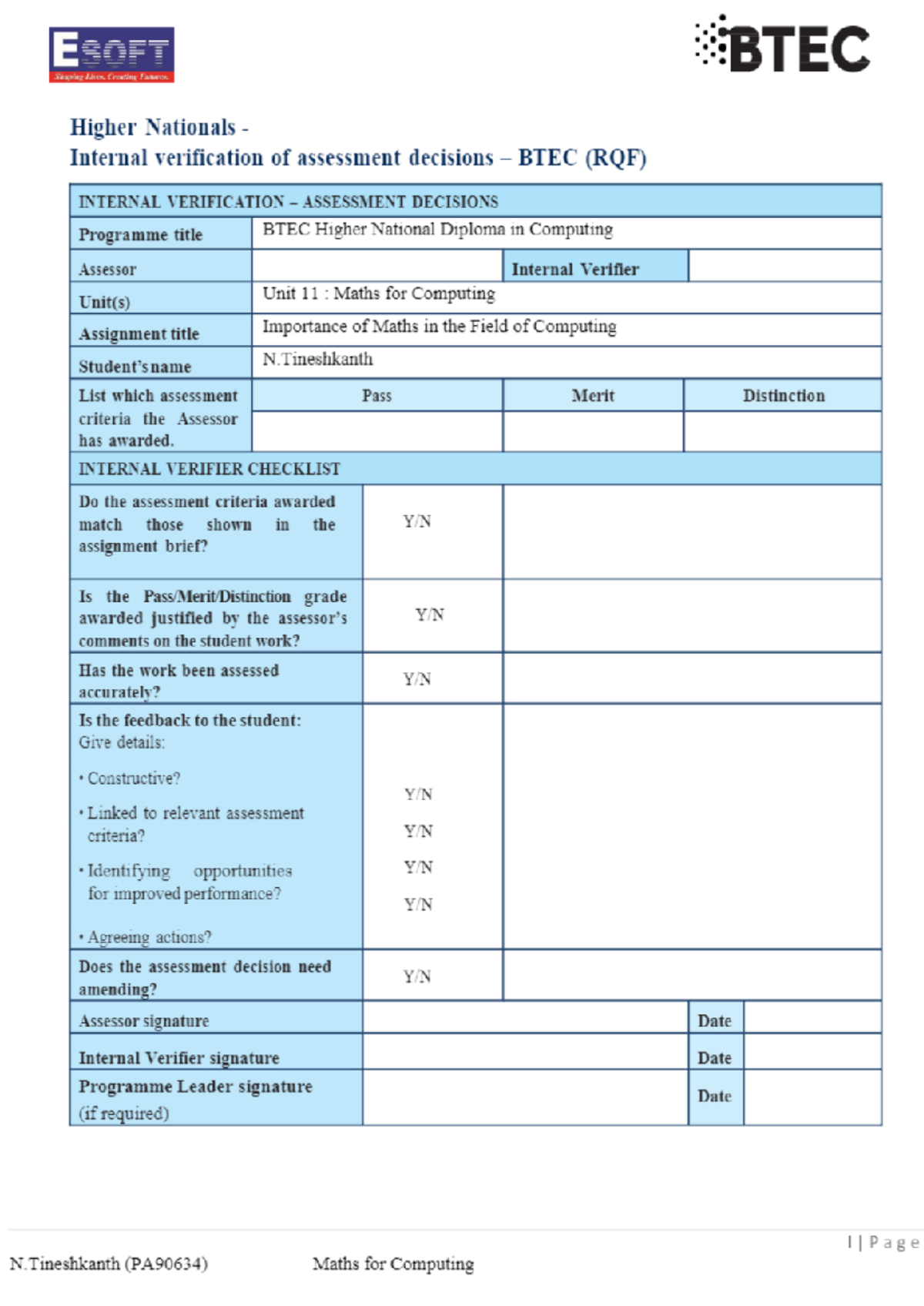 Unit 11 Maths For Computing - software project proposal - Studocu