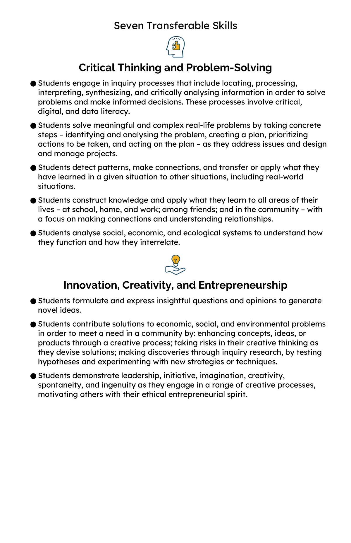 000 Seven Transferable Skills - Seven Transferable Skills Critical ...