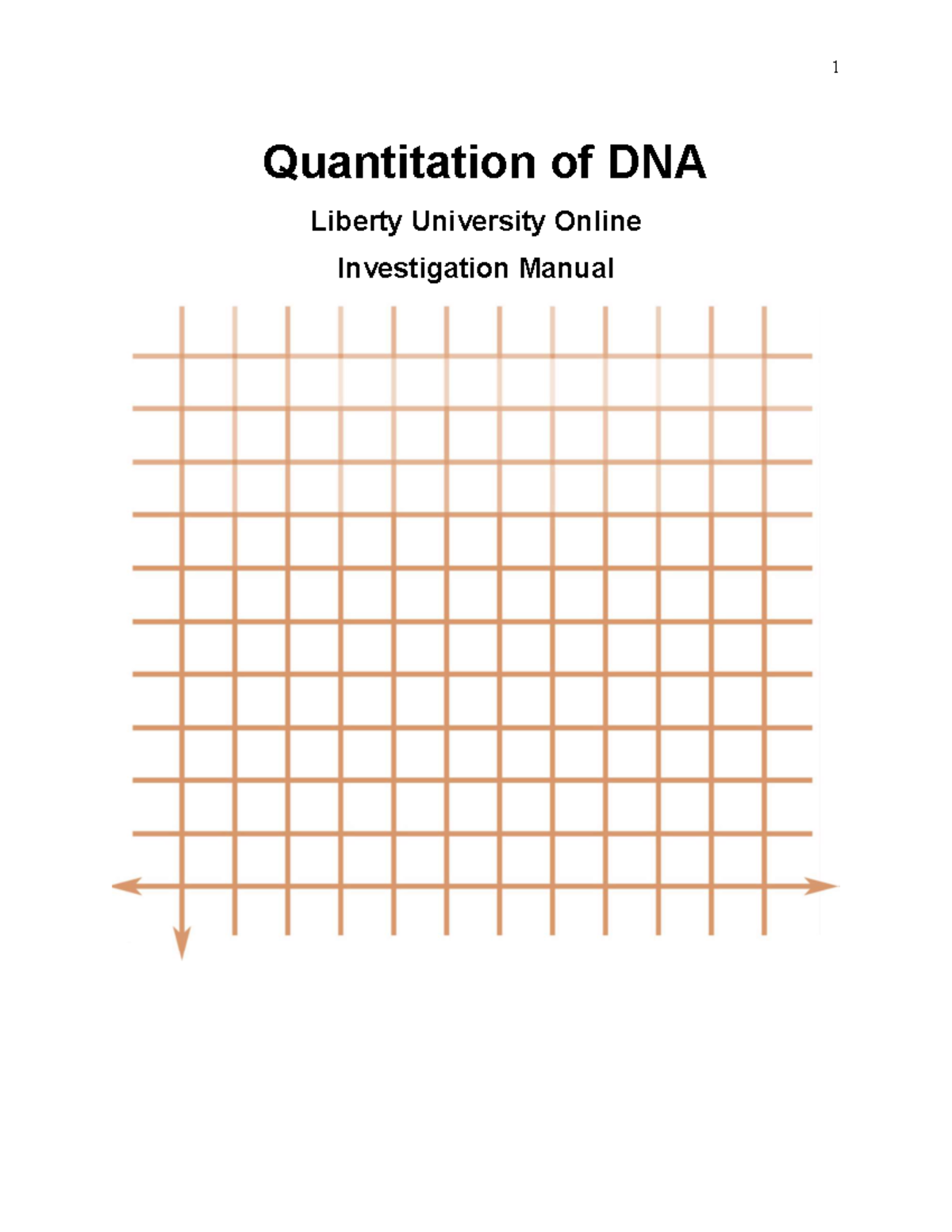 Quantitation of DNA Background - BIOL 103 - Studocu