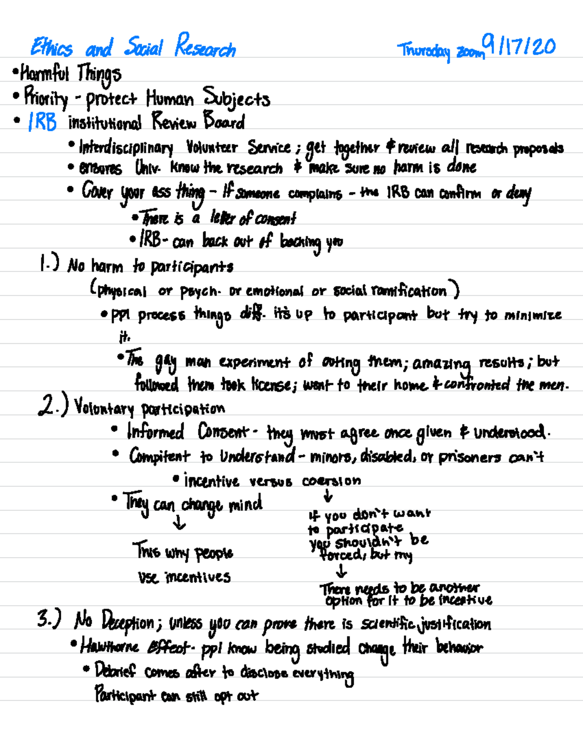 Ethics and Social Research - Ethics and ####### Social Research ...