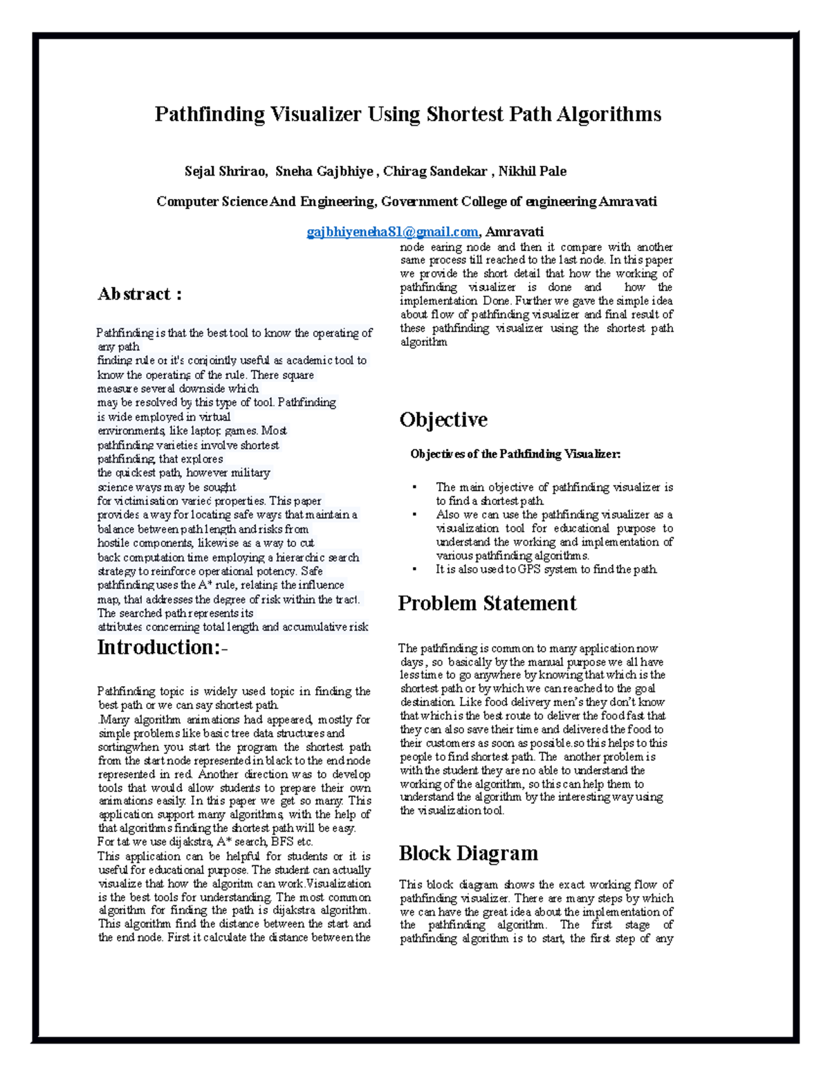 Paper publication(final)change - Pathfinding Visualizer Using Shortest ...