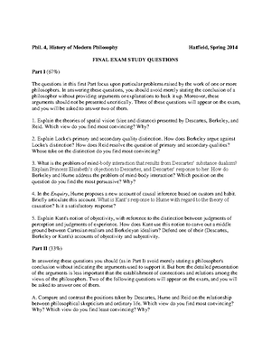 Ryle reading summary - In Gilbert Ryle’s Descartes’ Myth, Ryle ...