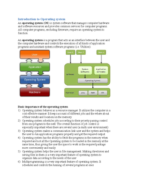 Computer Application II Intro - Computer Application II CHAPTER 1: FINANCIALAPPLICATIONS - Studocu