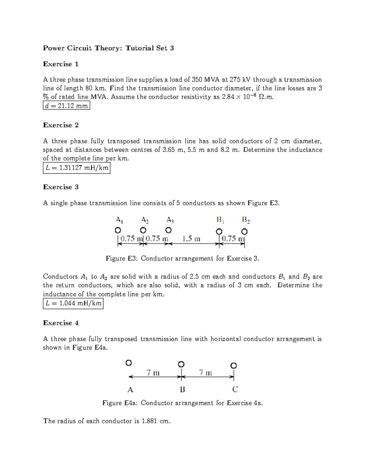 Tutorial 3 v2 - some notes for the subject - Power Circuit Theory ...