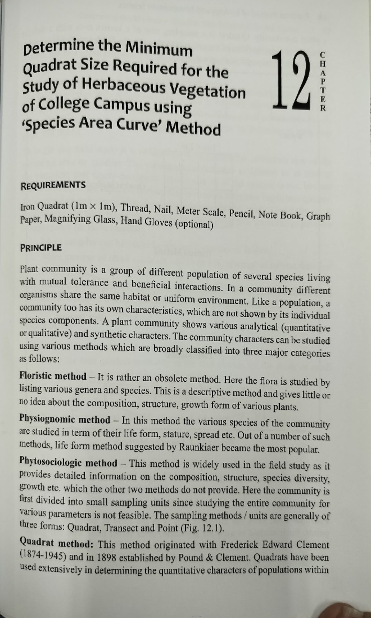Adobe Scan 12 Feb 2024 - botany - Determine the Minimum Quadrat Size ...