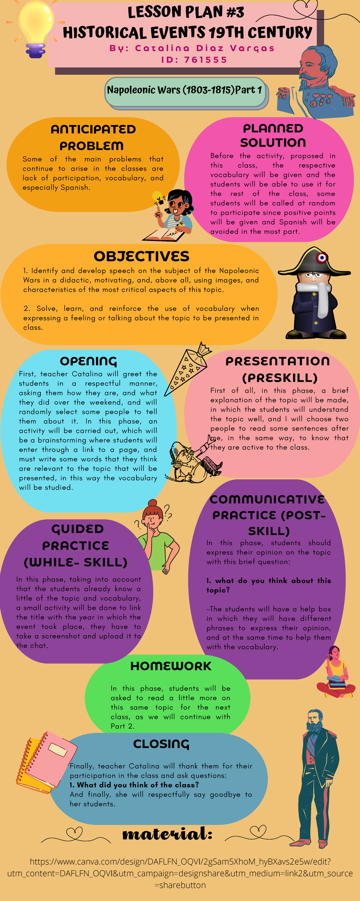 Lesson plan #3 - Desarrollo de practicas. - LESSON PLAN HISTORICAL ...