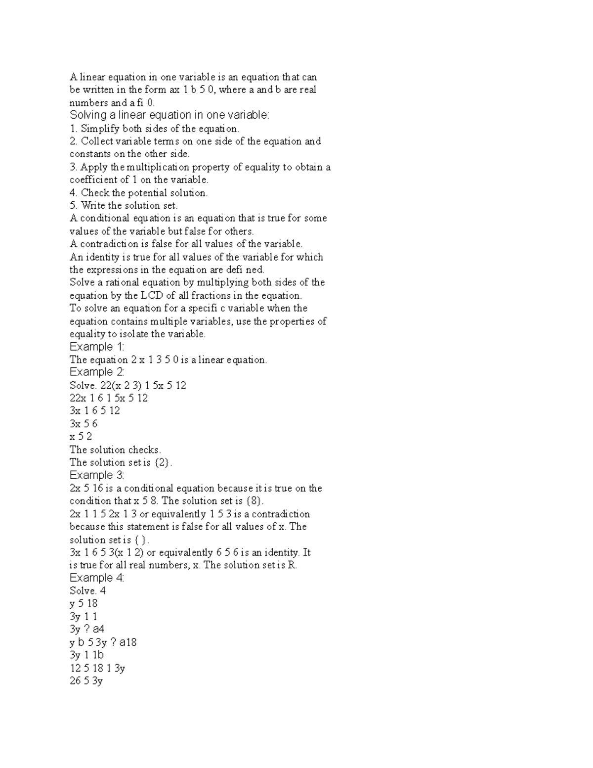 chapter-one-a-linear-equation-in-one-variable-is-an-equation-that-can