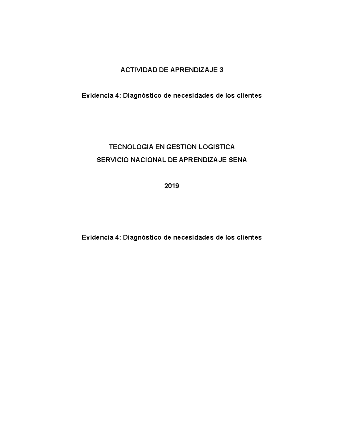 Actividad DE Aprendizaje 3 - ACTIVIDAD DE APRENDIZAJE 3 Evidencia 4 ...