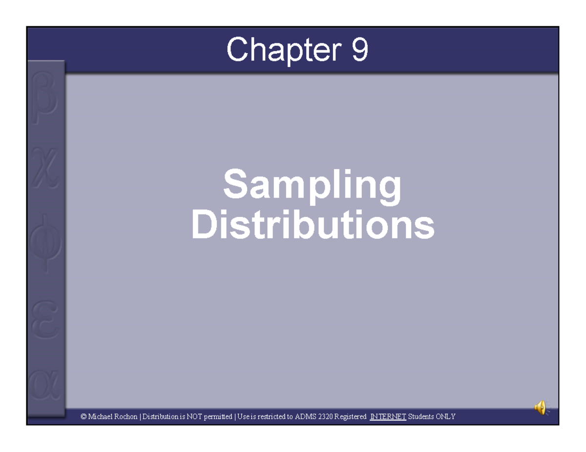 Chapter 9 11th Edition SD - 1 Slide - © Michael Rochon | Distribution ...