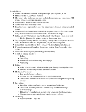 Body Fluid Evidence - Blood and Biological Evidence (Nov. 1) Why Should ...