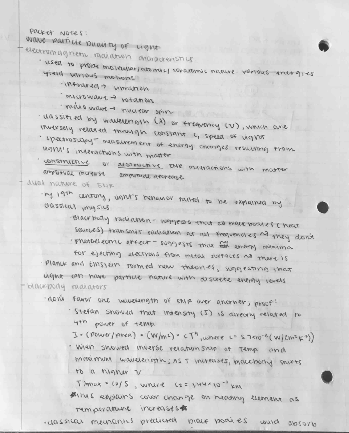 Summary - lecture all, tutorial work entire course, complete ...