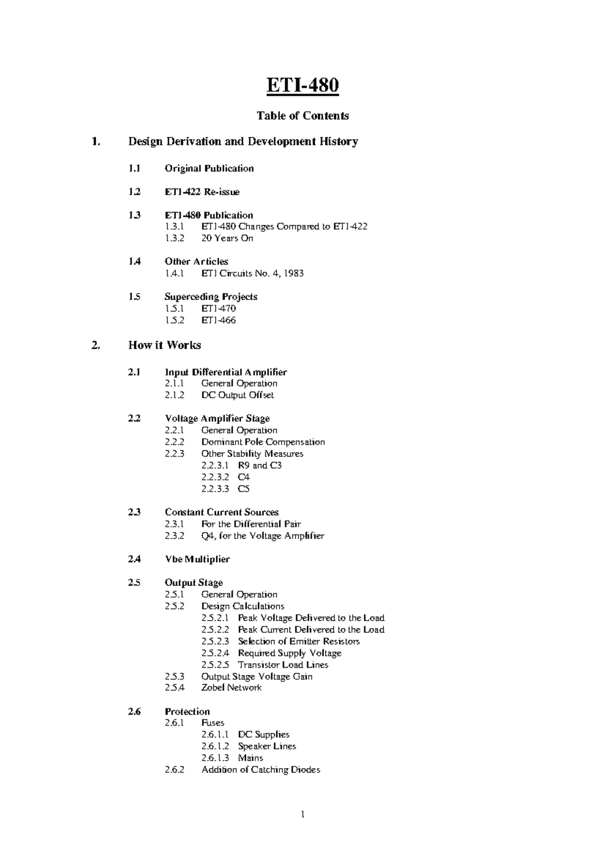 ETI480 theory - Eti sc-480 manual book - ETI- Table of Contents 1 ...