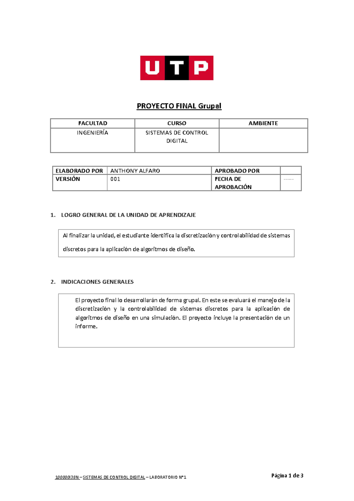 Ejercicio proyecto final - 100000I38N – SISTEMAS DE CONTROL DIGITAL ...