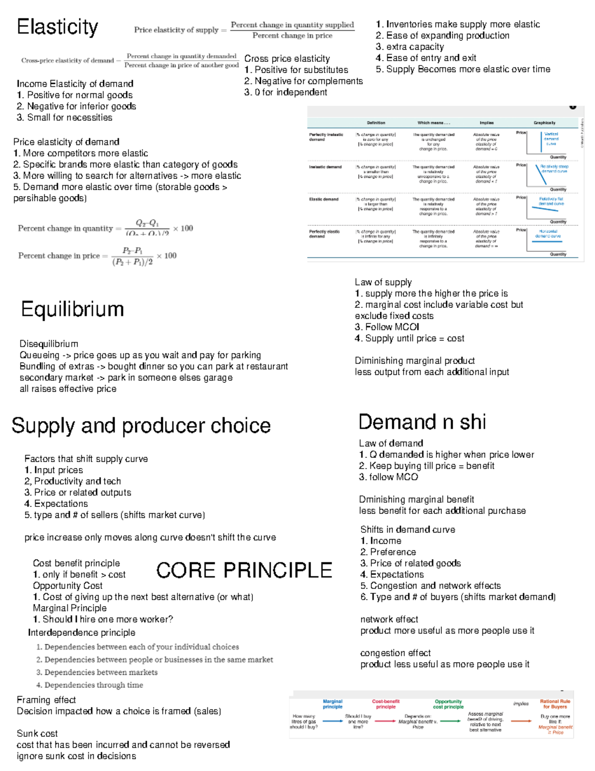 Ec120sheet 2 merged - ec120 midterm cheatsheet - Elasticity 1 ...