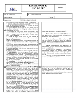 Modelo Practico PTS - Procedimiento seguro del trabajo y Analisis ...