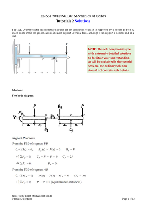 Experimental Values - Lab Session A (Torsion and Bending) Experiment 1 ...