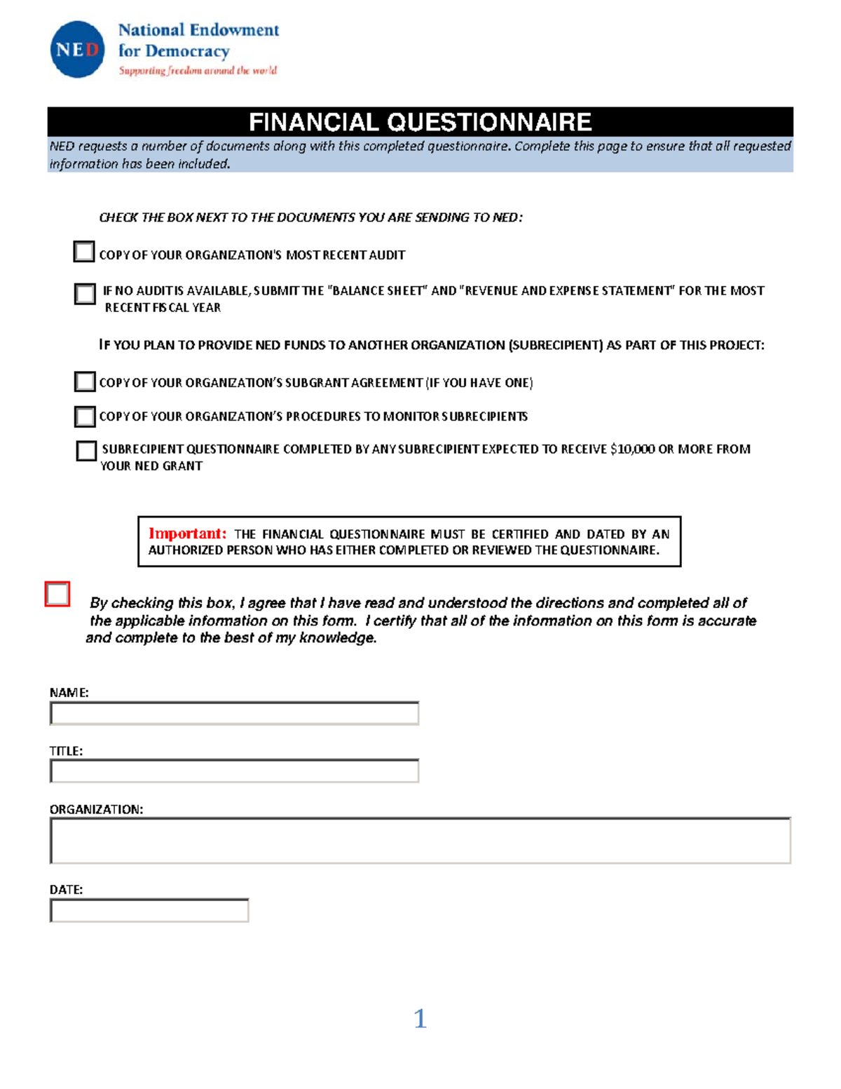 Financial-Questionnaire-PDF - FINANCIAL QUESTIONNAIRE ####### NED ...