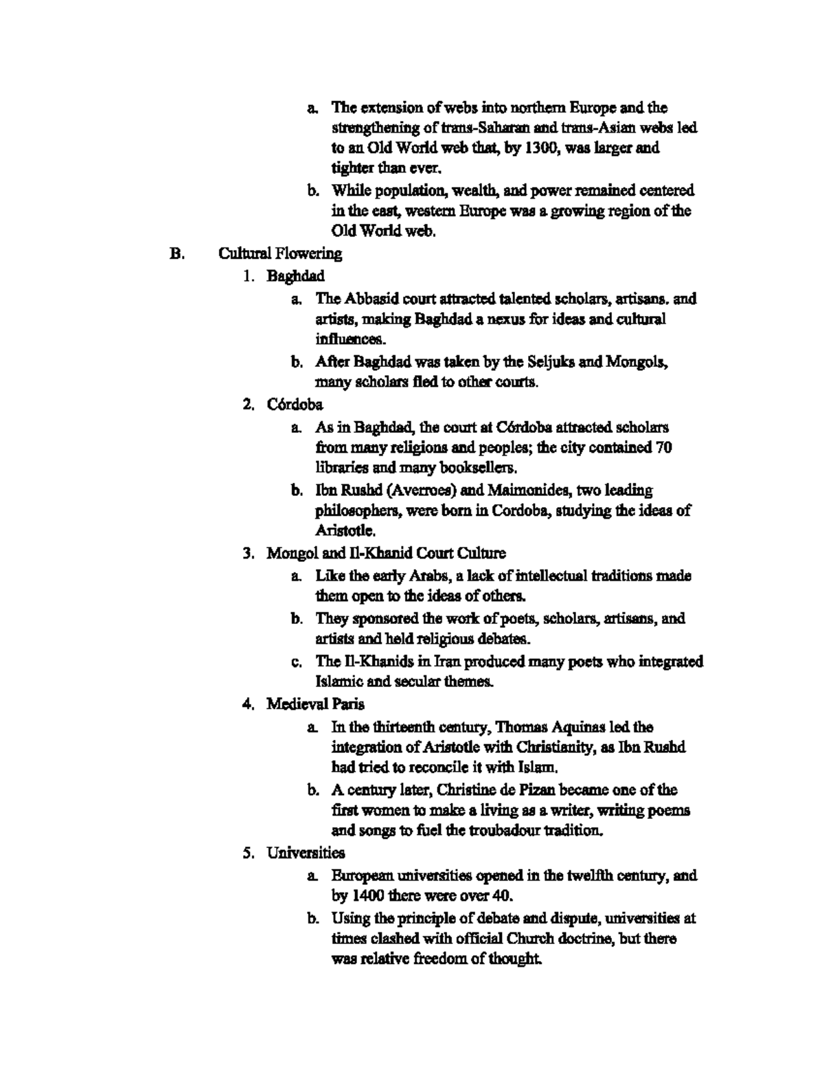 6-ch14-outline - Lecture notes - THEA 3740 - Studocu