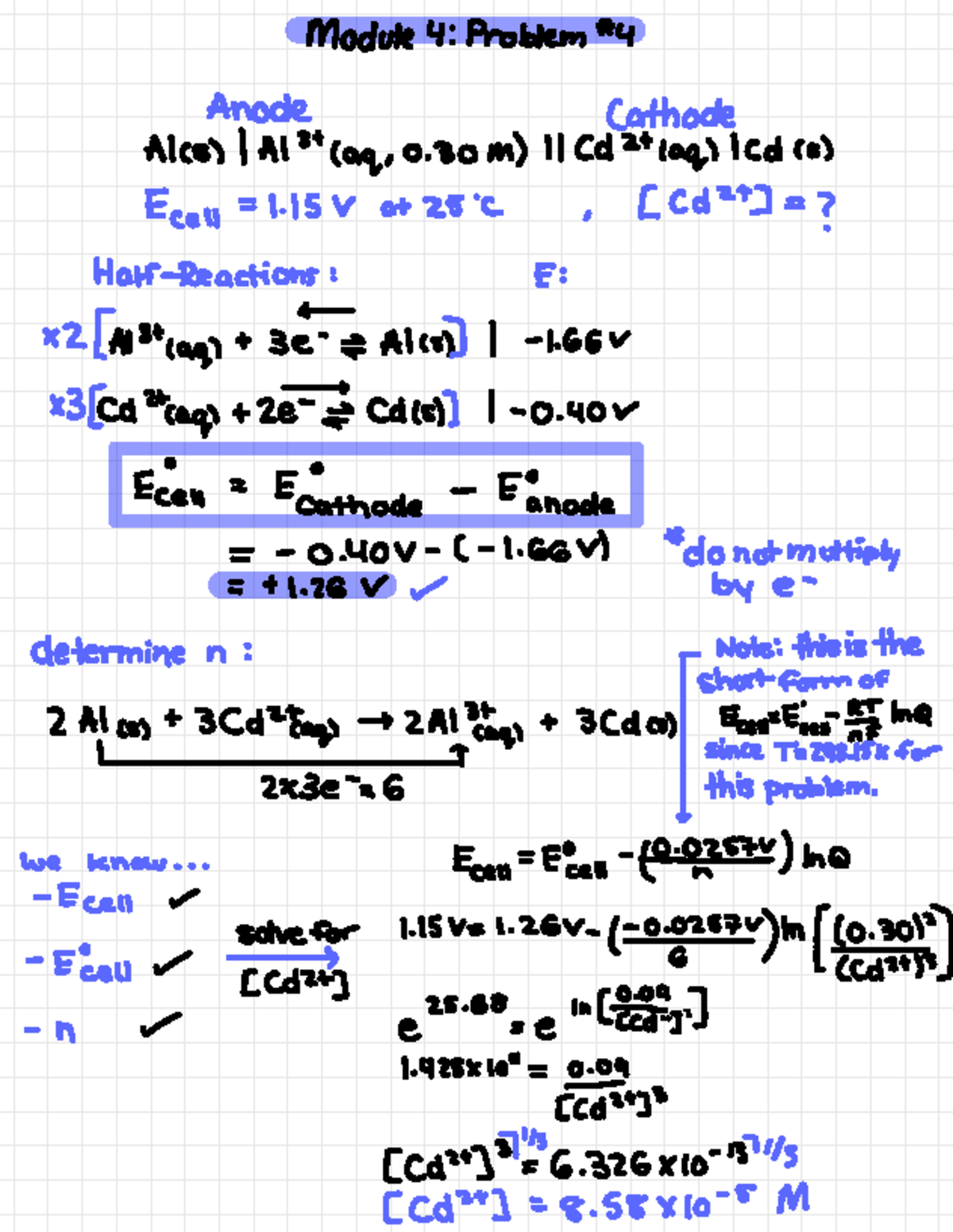 Module 4 Problem 4 - Chemistry 1302A/B - Studocu