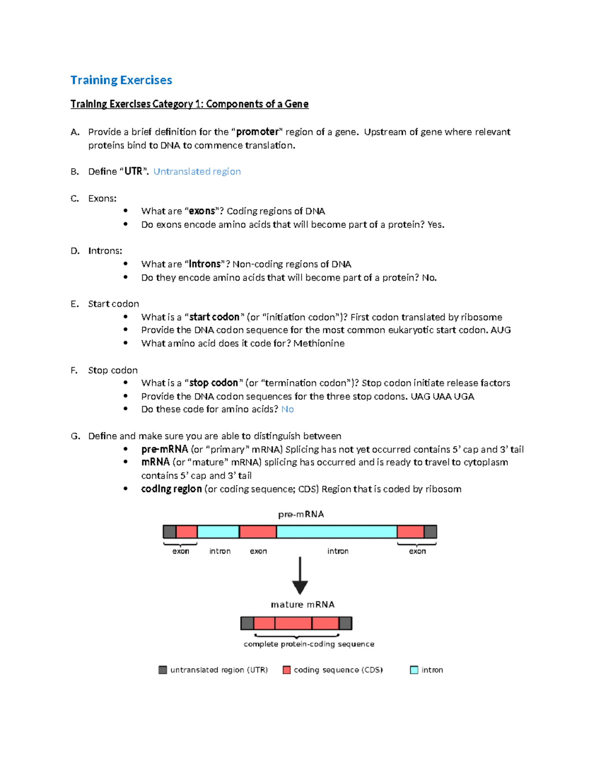 Tutorial 6 Training Exercises F21 - Training Exercises Training Exercises Category 1: Components ...