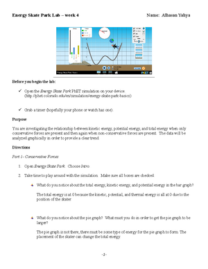 Conservation of Momentum Lab - html If this link doesn’t work, go to ...
