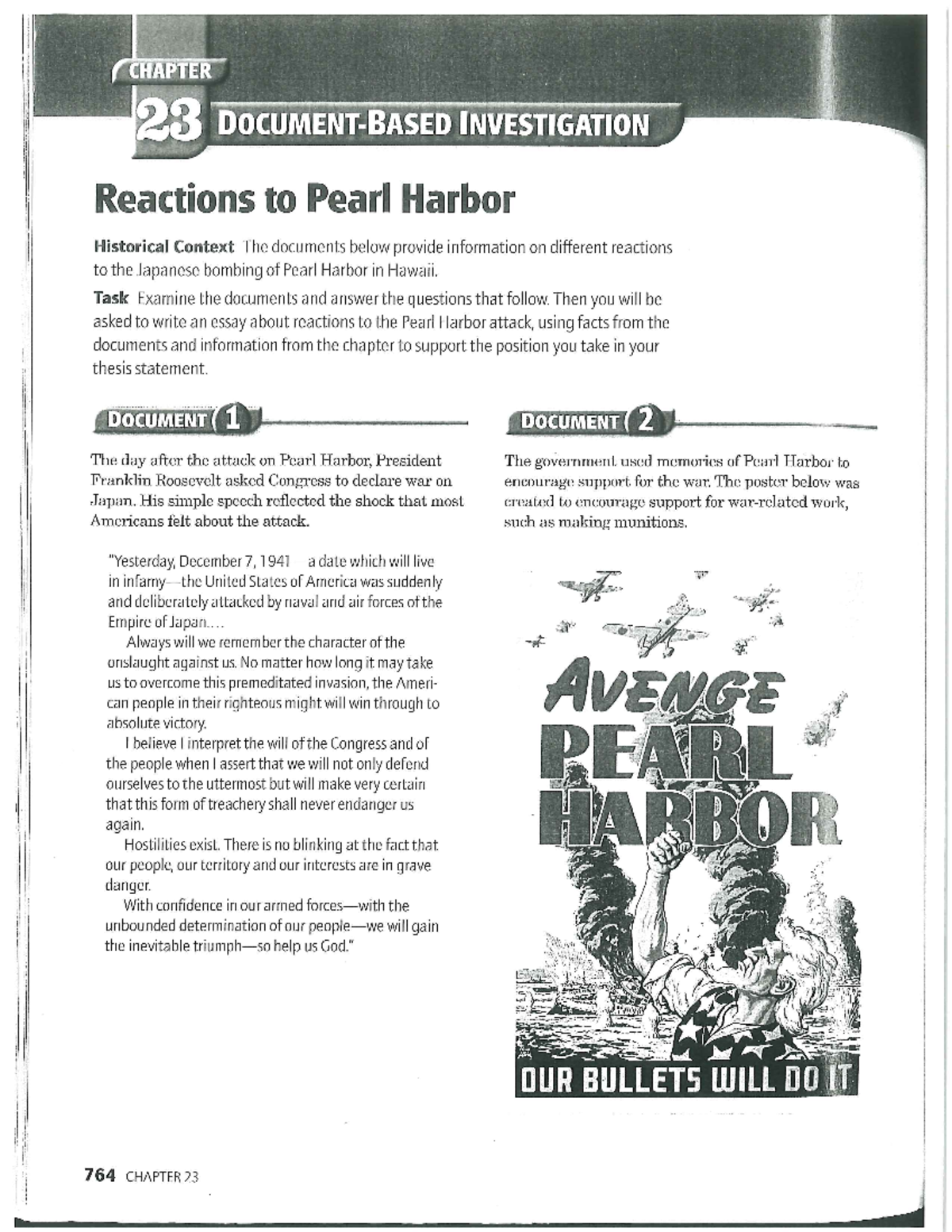 Chapter 23 Document Based Investigation - ####### CHAPTER 23 DOCUMENT ...