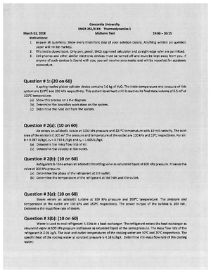 ENGR 243 - Concordia - Dynamics - Studocu