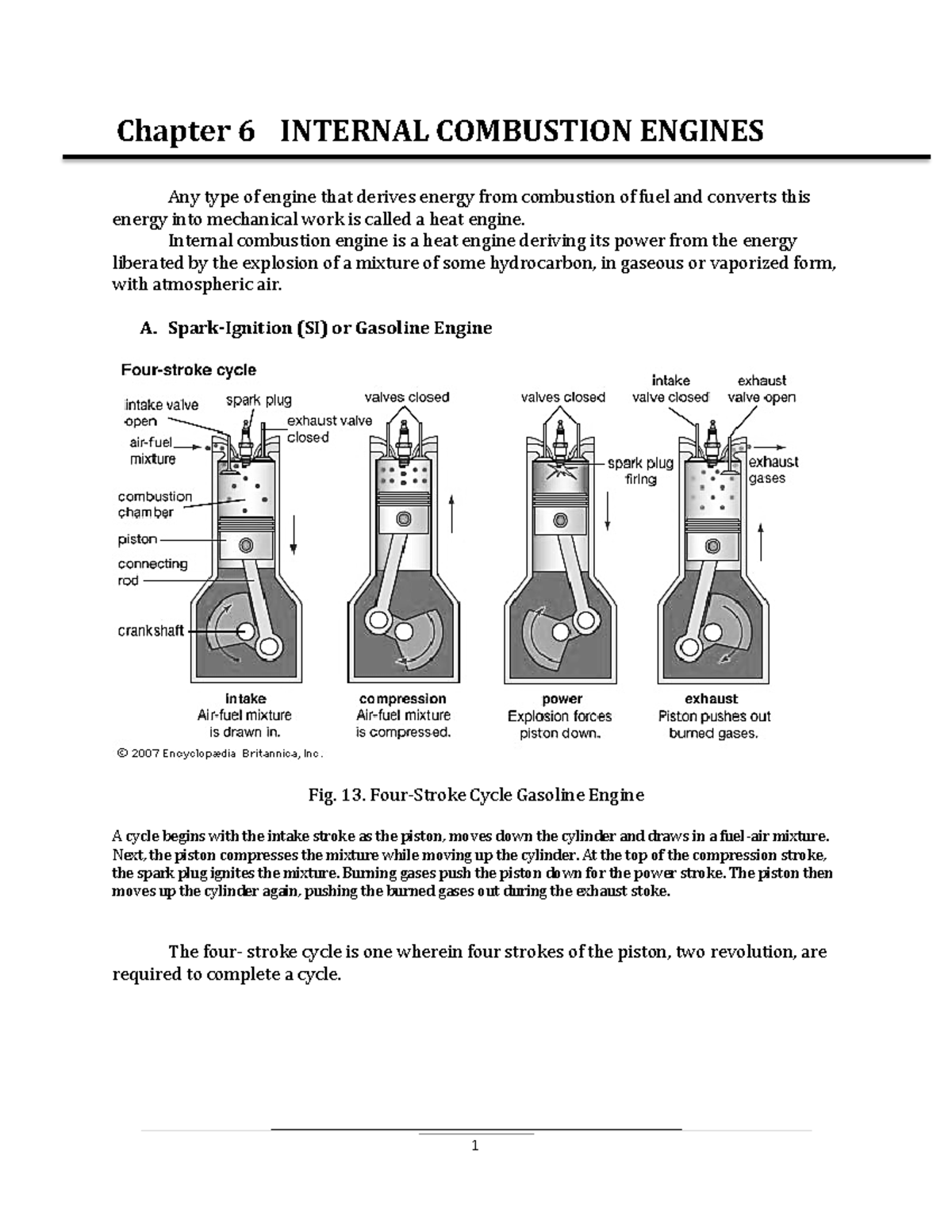 Thermo-1-Cycles - Chapter 6 INTERNAL COMBUSTION ENGINES Any type of ...