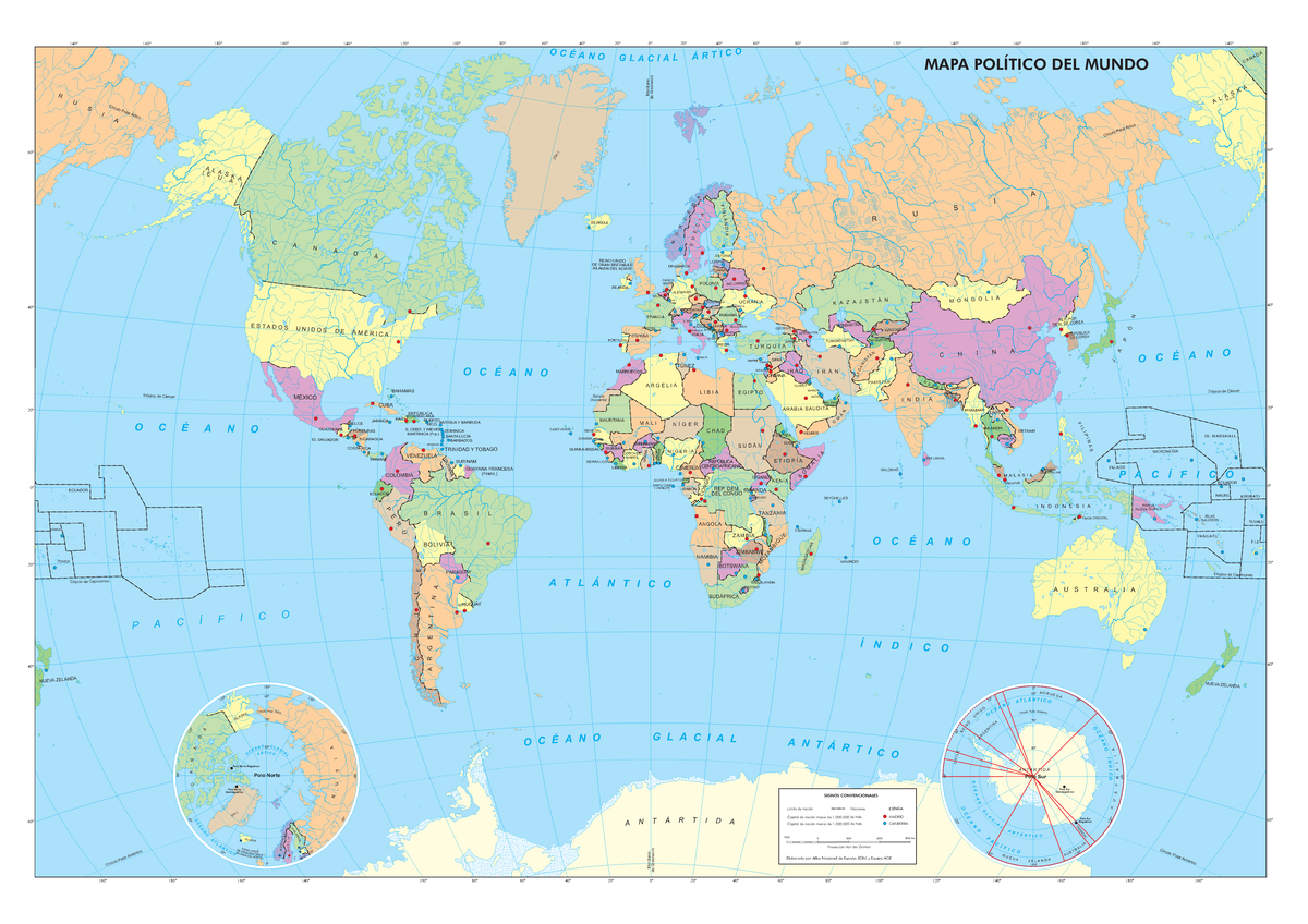 Mapa mundi esquema - - Studocu