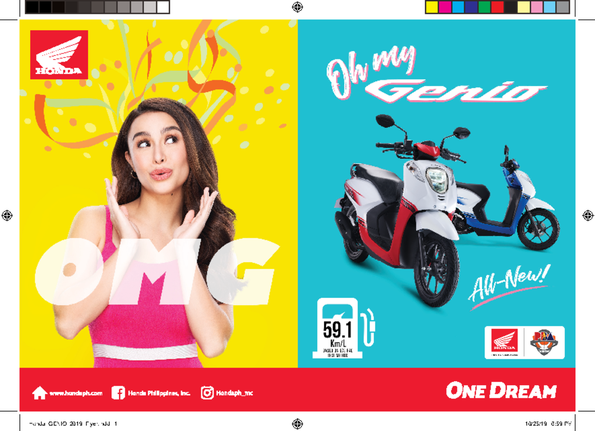 Honda Genio 2019 Flyer 2 - Honda_GENIO_2019_Flyer 1 10/25/19 6:59 PM ...