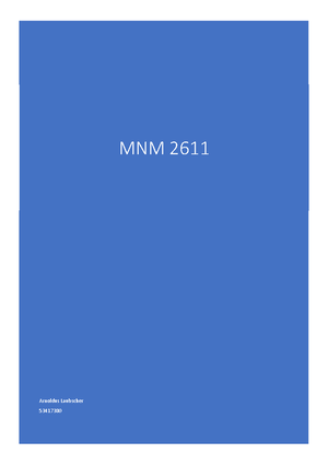 Value Chain Marketing - Notes - VALUE CHAIN MARKETING MNM SU 1: THE ...