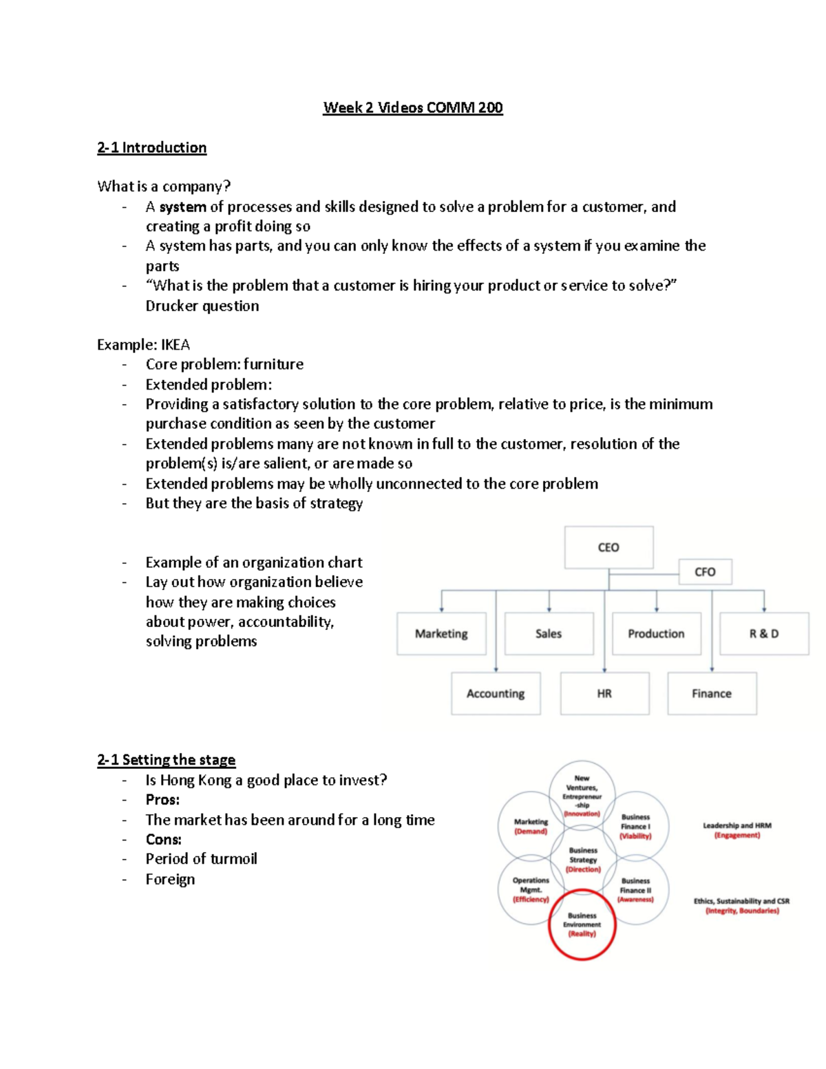 Week 2 videos comm 200 - week 2 comm 200 video notes - Week 2 Videos ...