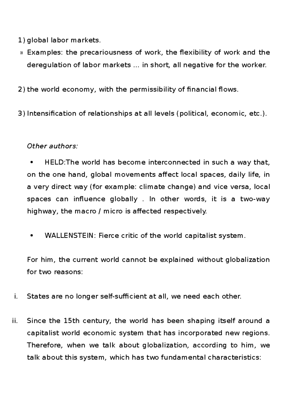 Lesson 3 Introduction to Philosophy - global labor markets. » Examples ...