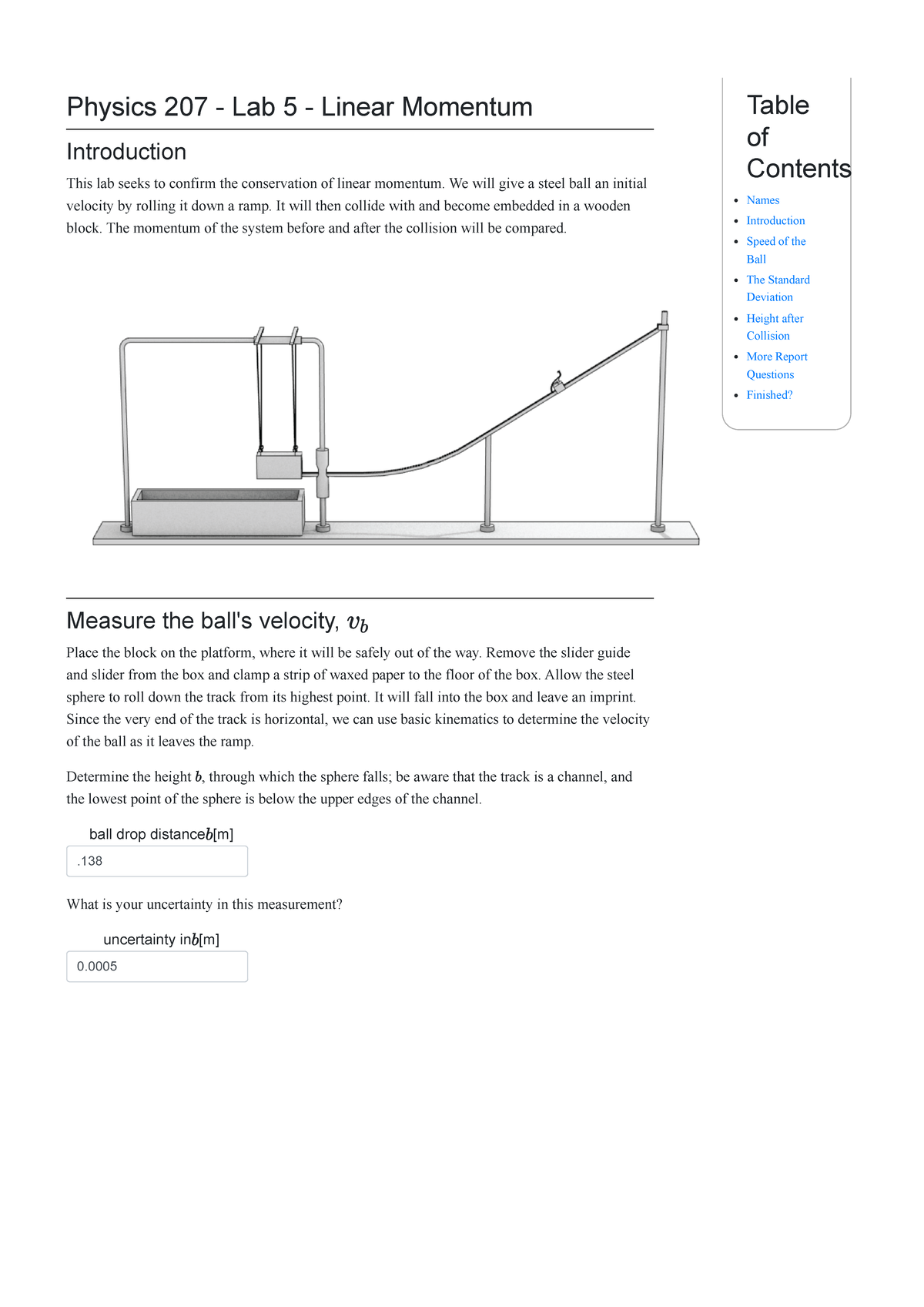 Linear Momentum Physics
