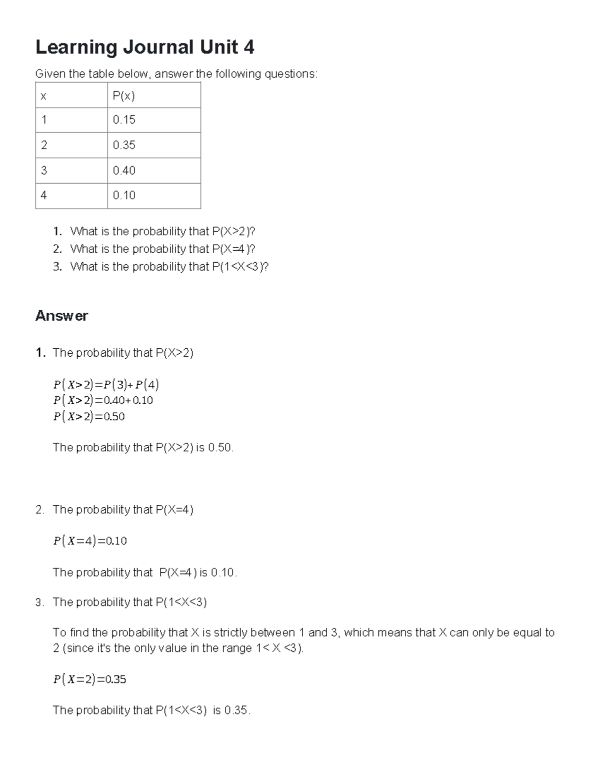 MATH 1280-01 - AY2025-T1 Introduction to Statistics Unit 4 Learning ...