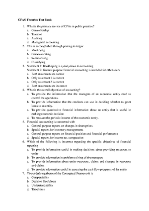 PAS 2 Inventories - Q&A 5 - PAS 2 - Inventories Problem 5 1. Which of ...