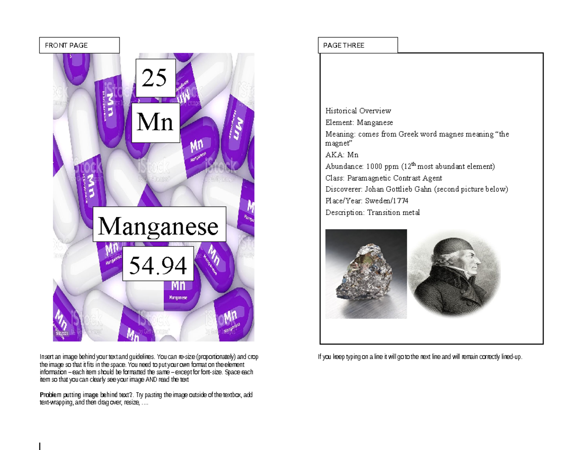 Element project template 2022 - Insert an image behind your text and ...