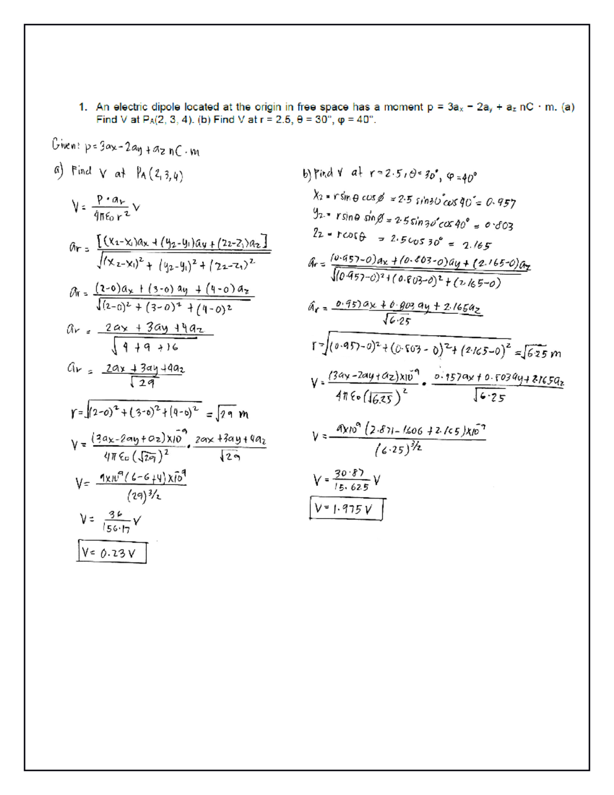 Potential Field - Bachelor of Electronics and Communication Engineering ...