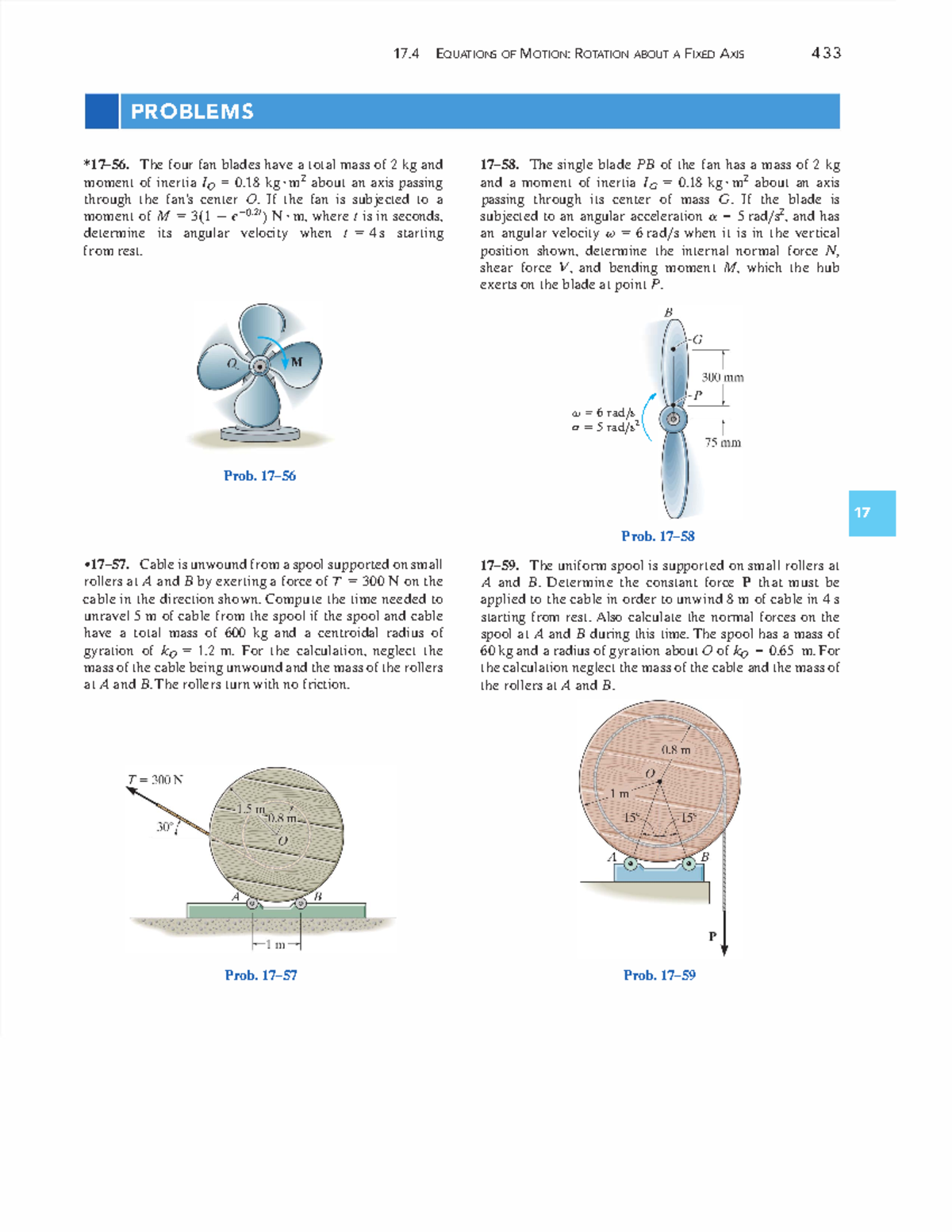 Equations OF Motion Rotation About A Fixed AXIS 2 - 1 7 .4 EQUATIONS OF ...