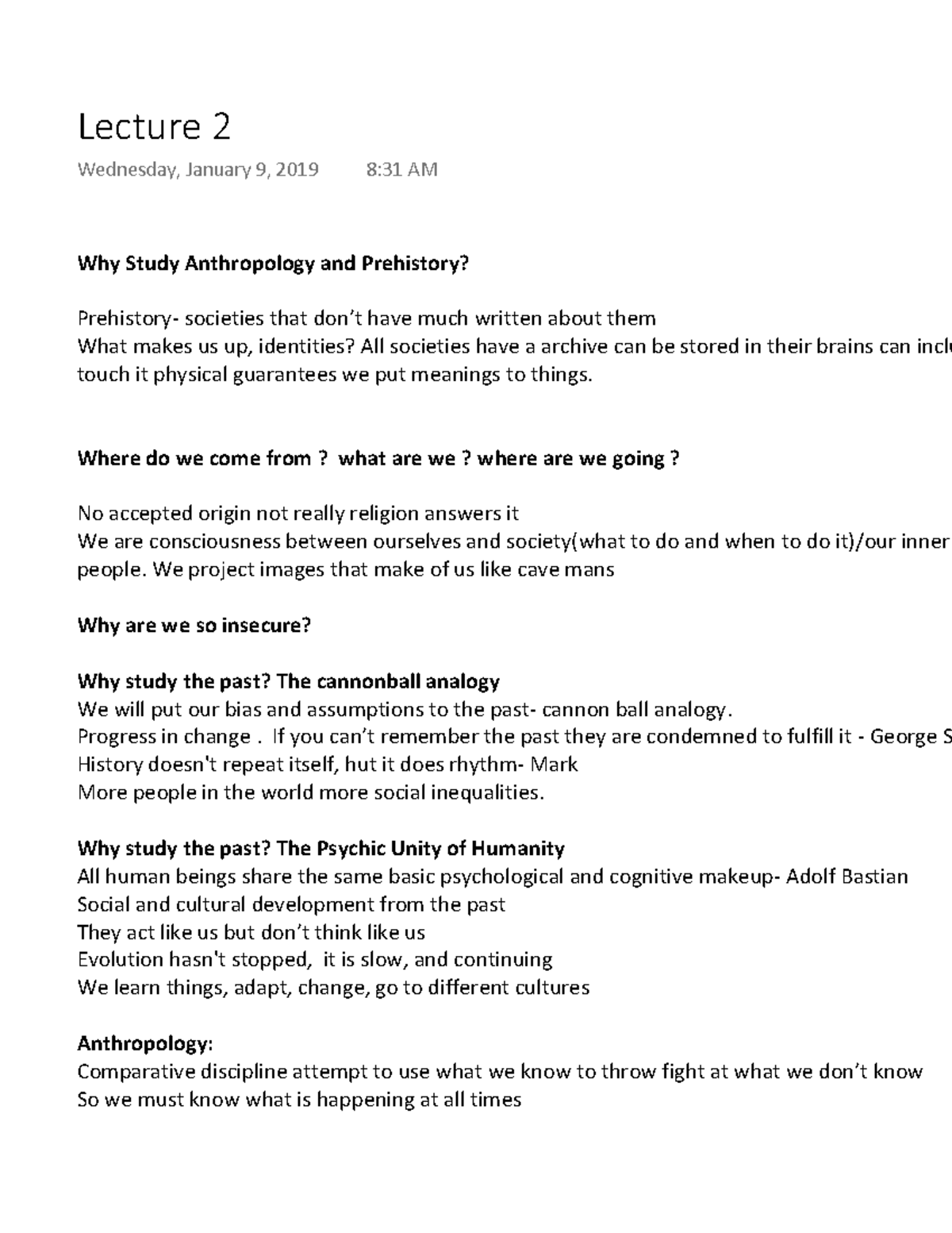 Lecture 2 - Warning: TT: undefined function: 32 Warning: TT: undefined function: 32 Why Study ...