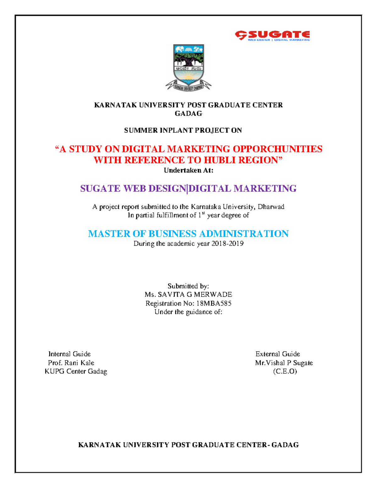 Digital-Marketing-Project-Report-for-MBAs - KARNATAK UNIVERSITY POST ...