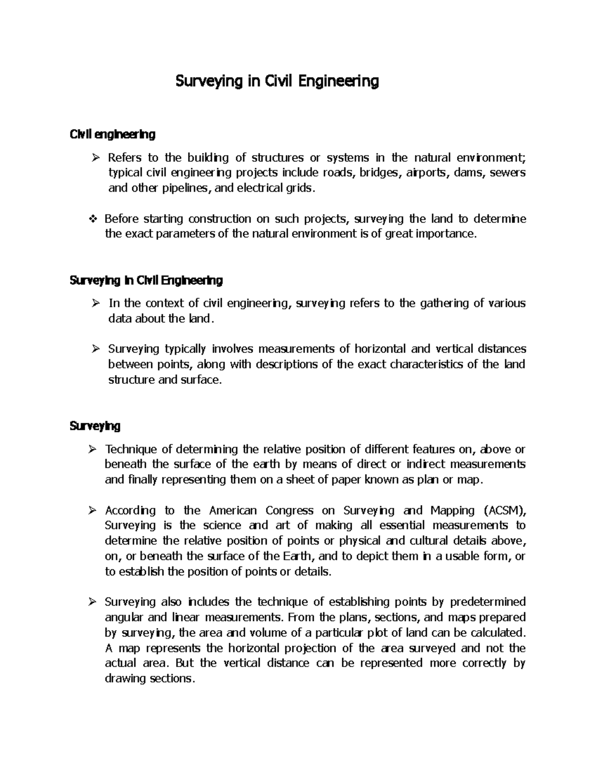 Surveying in Civil Engineering- Types, Roles, and Importance ...