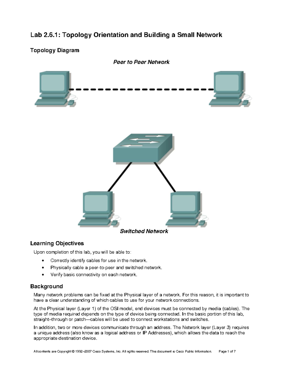 CSE25 NEF - Week 2 - Lab 1 - Network Engineering Fundamentals - Lab 2.6 ...